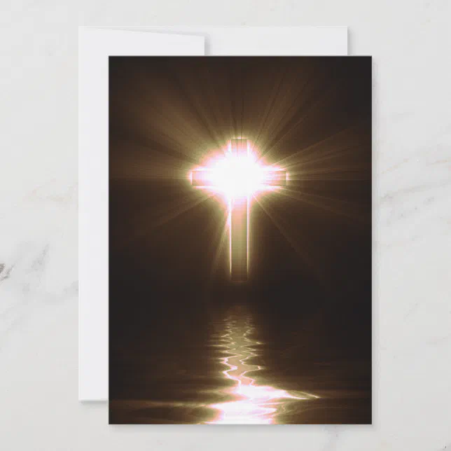 Cross Holiday Card | Zazzle