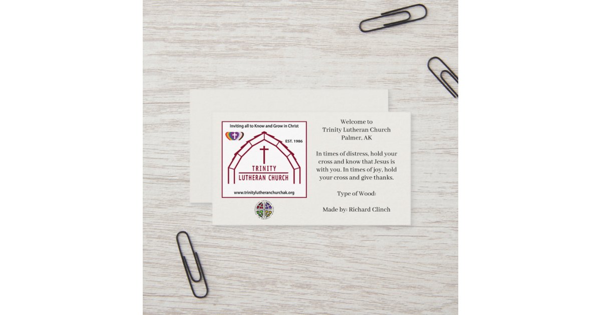 Cross Ministry Cards | Zazzle