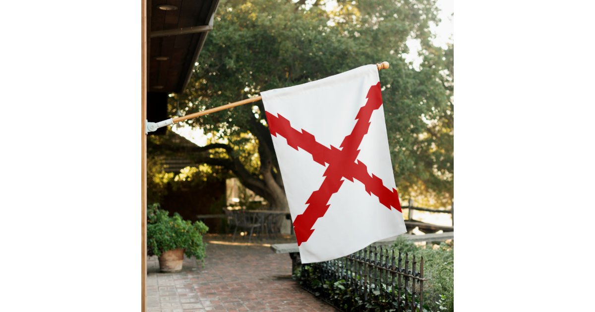 Cross of Burgundy Flag | Zazzle