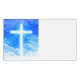 Cross of Light Jesus Christ Customizable Christian Name Tag | Zazzle