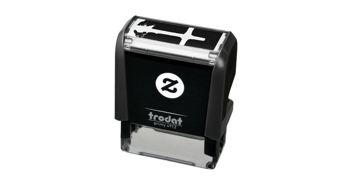 Cross of Light Jesus Christ Customizable Christian Self-inking Stamp ...