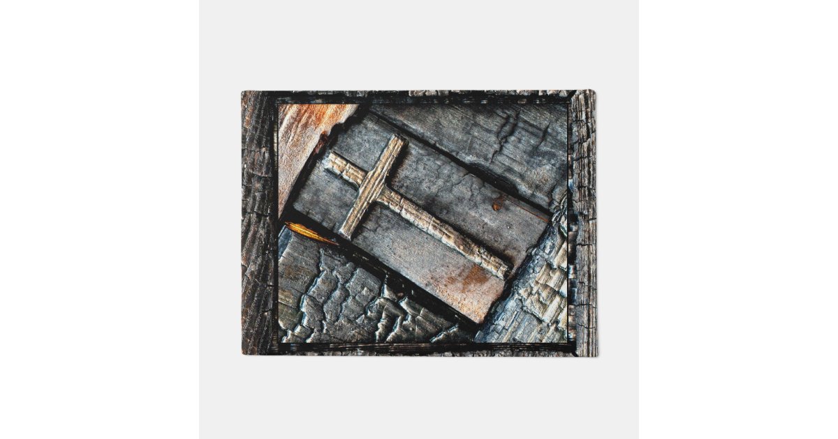 Cross of Protection Doormat | Zazzle