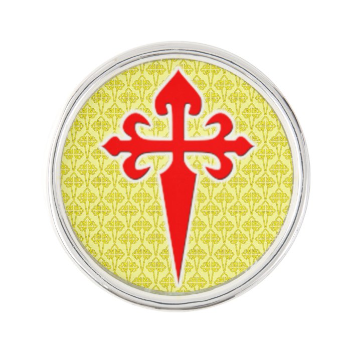 Cross of Saint James Pin | Zazzle.com