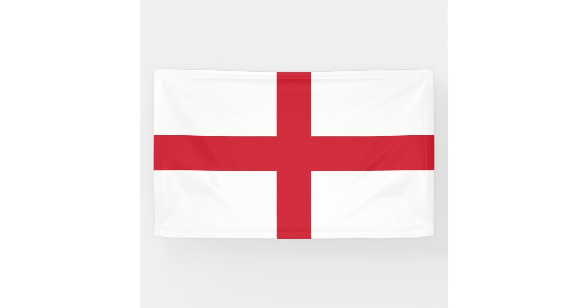 Cross of St George ~ Flag of England Banner | Zazzle