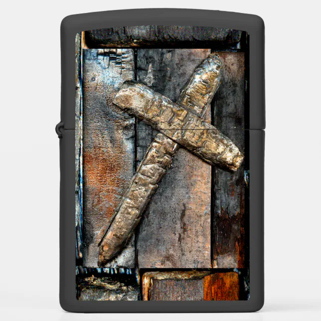Cross of Strength Zippo Lighter | Zazzle
