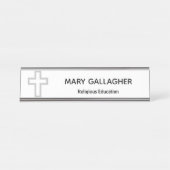 "Cross" Personalized Name Plate | Zazzle