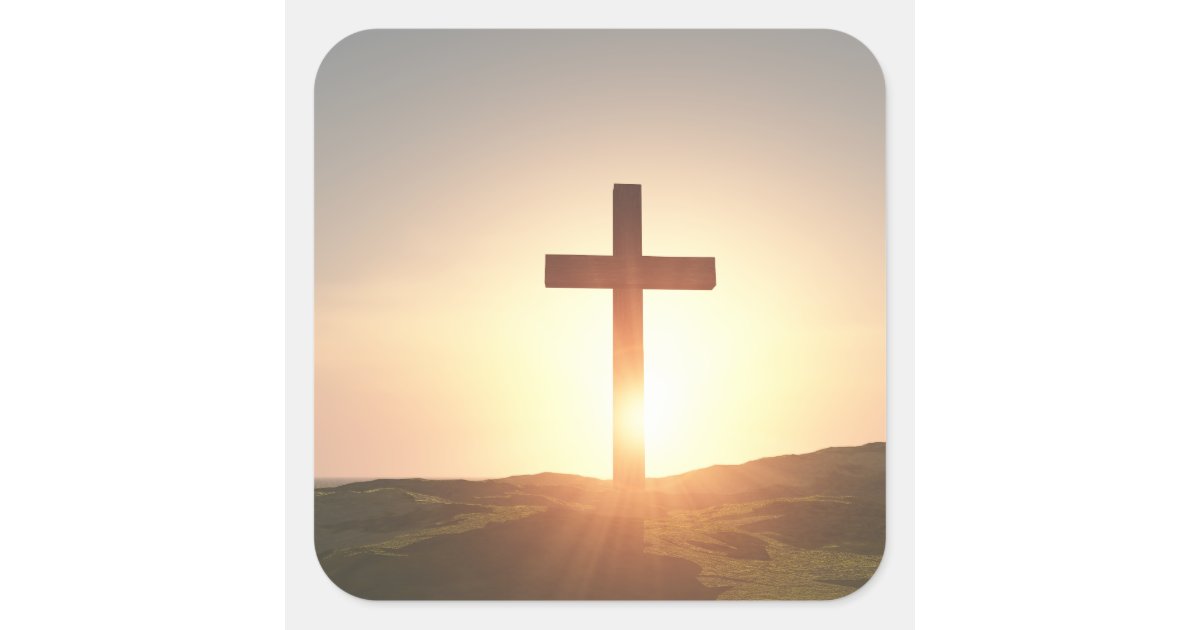 Cross Sticker | Zazzle