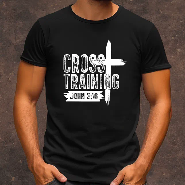Cross Training men's Christian T-Shirt | Zazzle