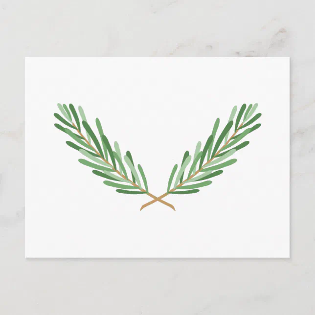 Crossed Rosemary Postcard | Zazzle