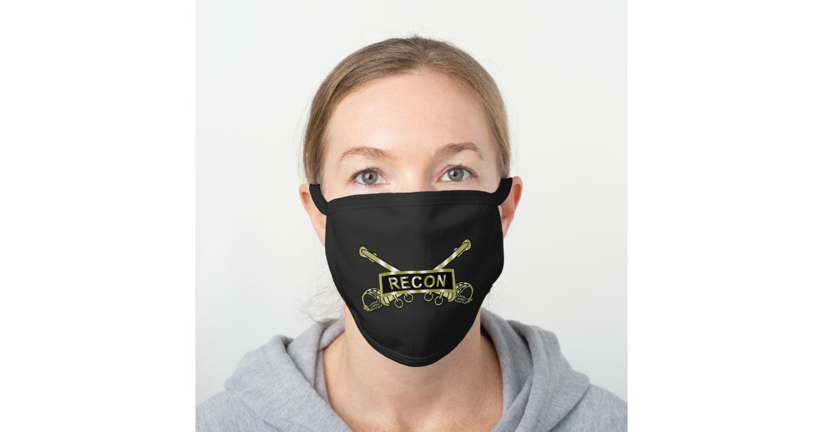 Crossed Sabers & Recon Tab Mask | Zazzle