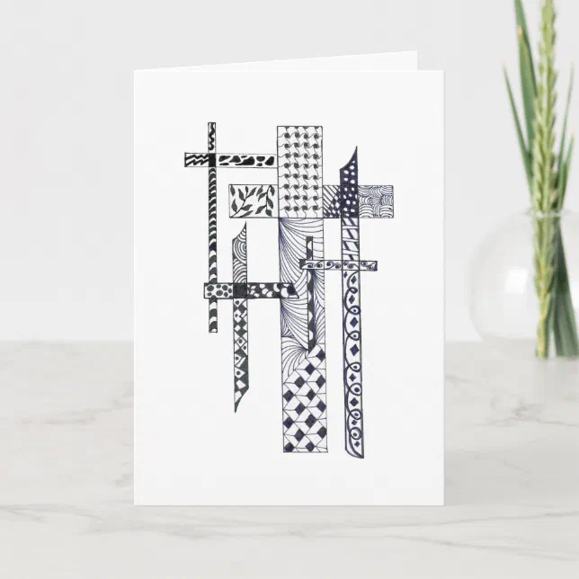 Crosses Confirmation Card | Zazzle