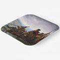Crossing Delaware 1776: General George Washington Paper Plates | Zazzle