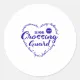 Crossing guard, school crossing guard classic round sticker | Zazzle