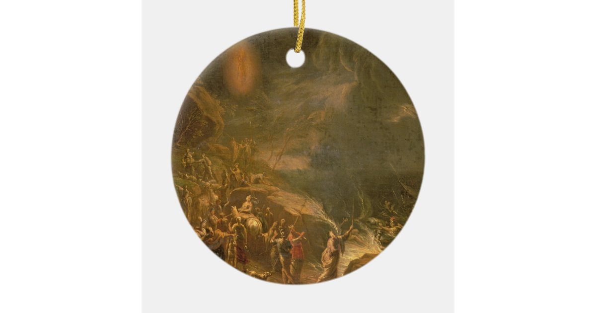 Crossing The Red Sea Ceramic Ornament Zazzle