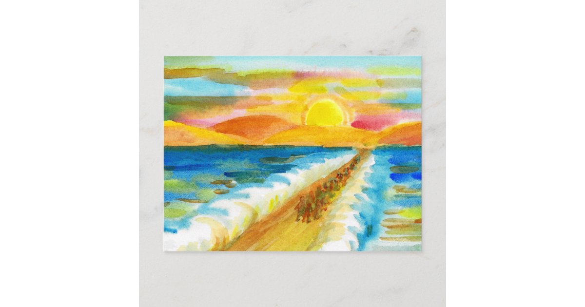 Crossing the Red Sea Postcard | Zazzle
