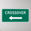 Crossover Road Sign | Zazzle