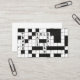 Crossword Puzzle Car Dealer Business Business Card | Zazzle