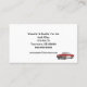 Crossword Puzzle Car Dealer Business Business Card | Zazzle