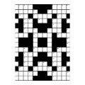 Crossword Puzzle Poster | Zazzle