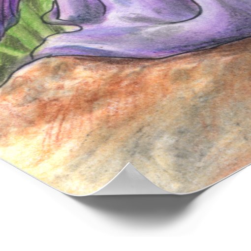 Crouching Fairy Poster | Zazzle