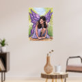 Crouching Fairy Poster | Zazzle