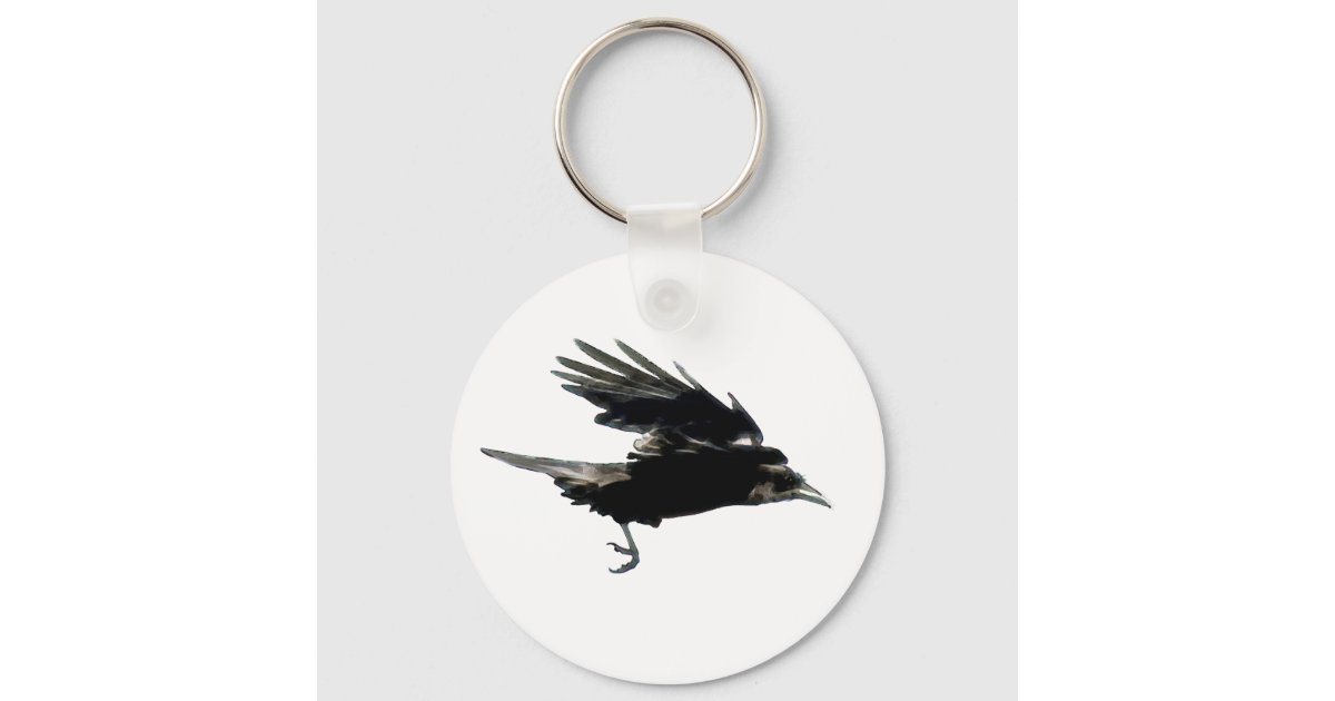 CROW Series Keychain | Zazzle