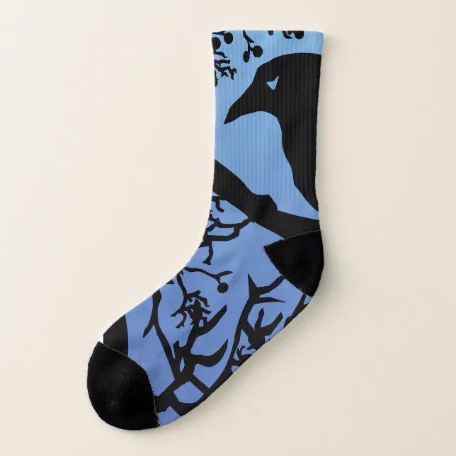 crow shadow socks | Zazzle