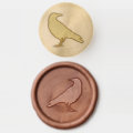 Crow Silhouette Wax Seal Stamp | Zazzle