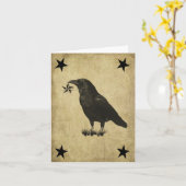 Crow & Stars-Prim Lil Note Cards | Zazzle