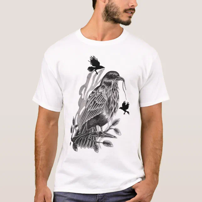 Crow T-Shirt | Zazzle