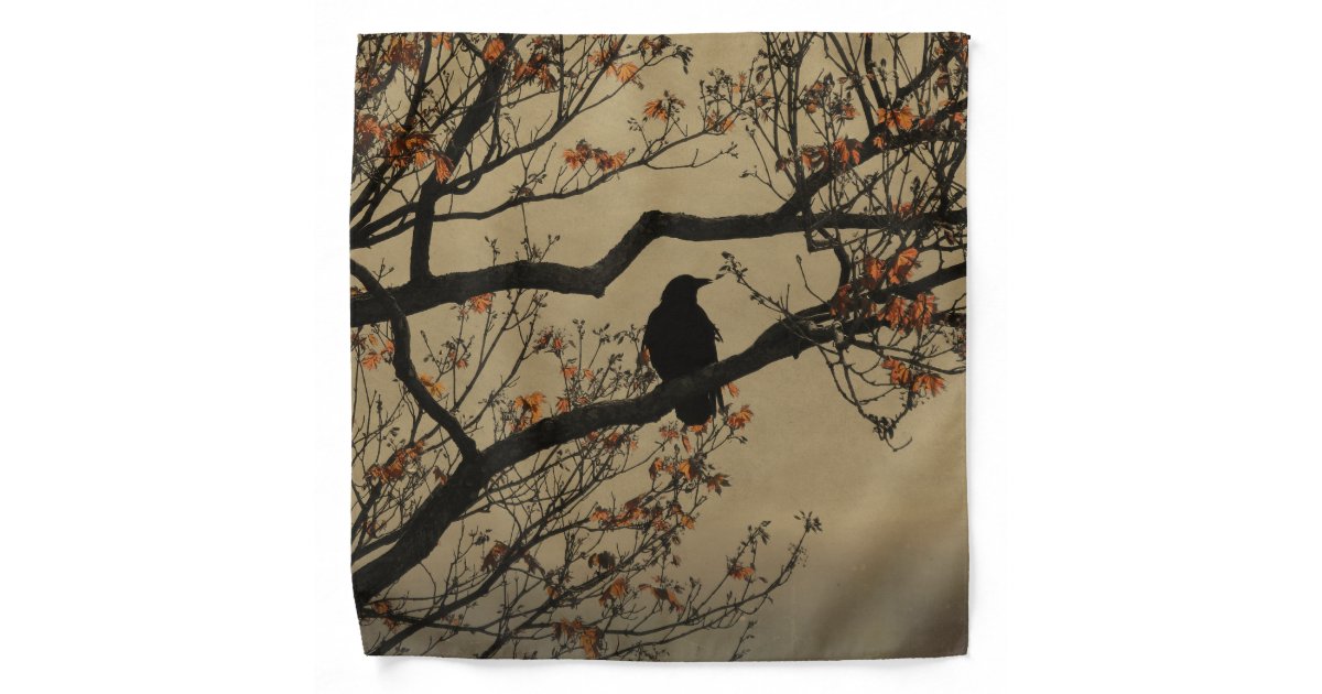 Crow Tree Bandana | Zazzle