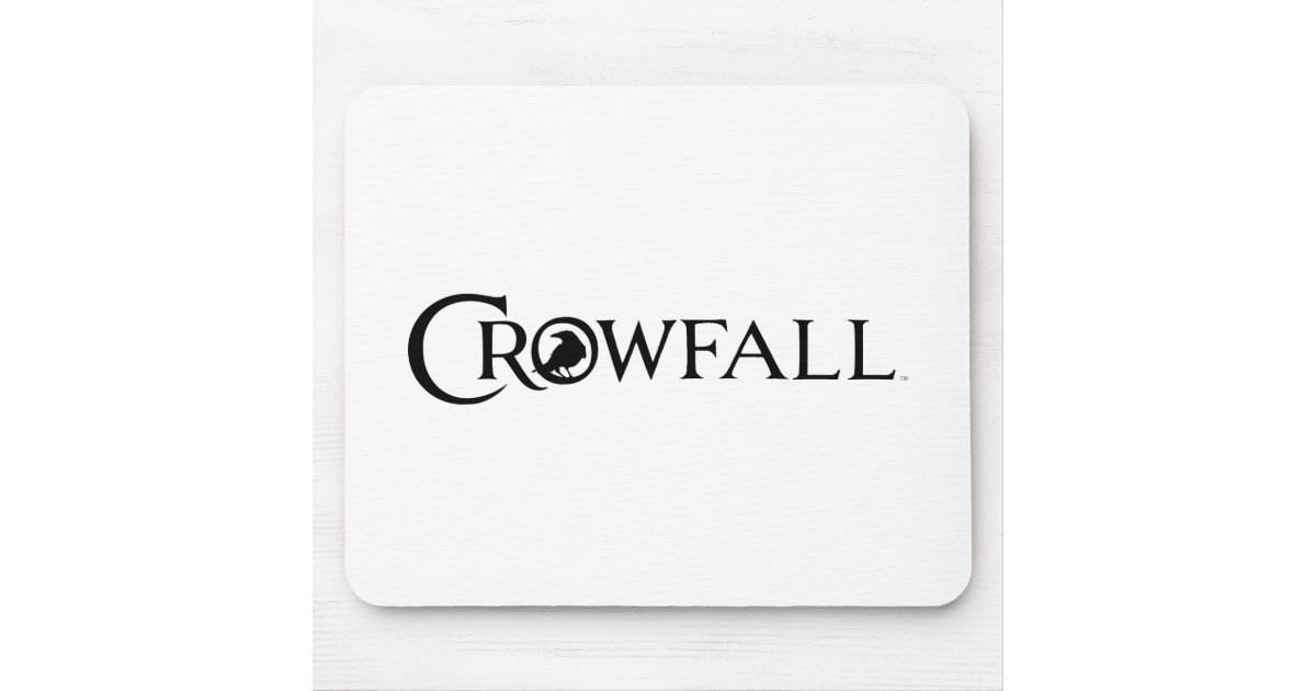 Crowfall logo mousepad | Zazzle