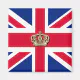 Crown and Union Jack Patriotic Magnet | Zazzle