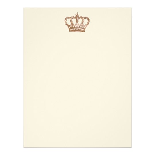 Crown Letterhead | Zazzle.com