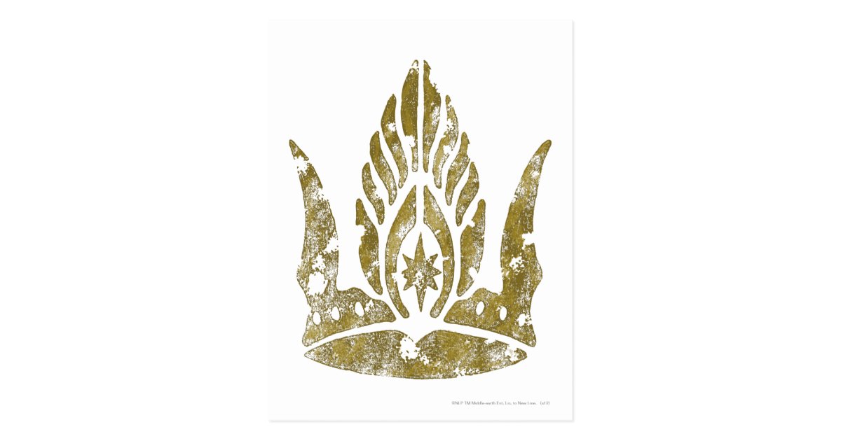 Crown of Gondor Postcard | Zazzle.com