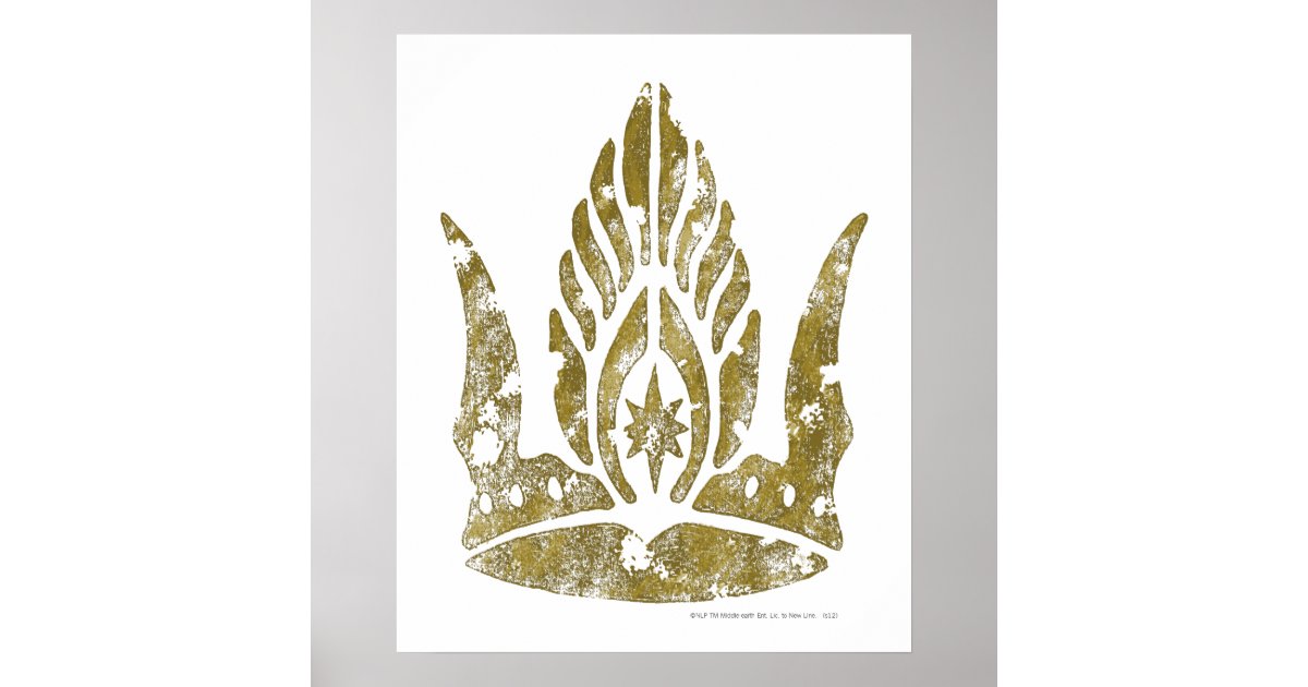 Crown of Gondor Poster | Zazzle