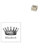 Crown Princess Personalized Rubber Stamp | Zazzle