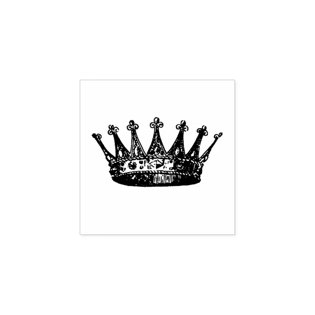 Crown Princess Rubber Stamp | Zazzle