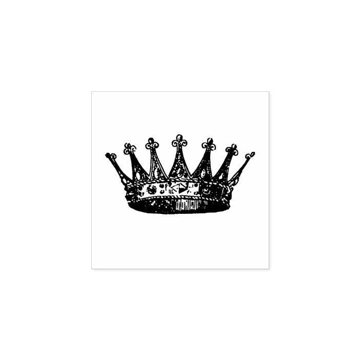 Crown Princess Rubber Stamp | Zazzle.com