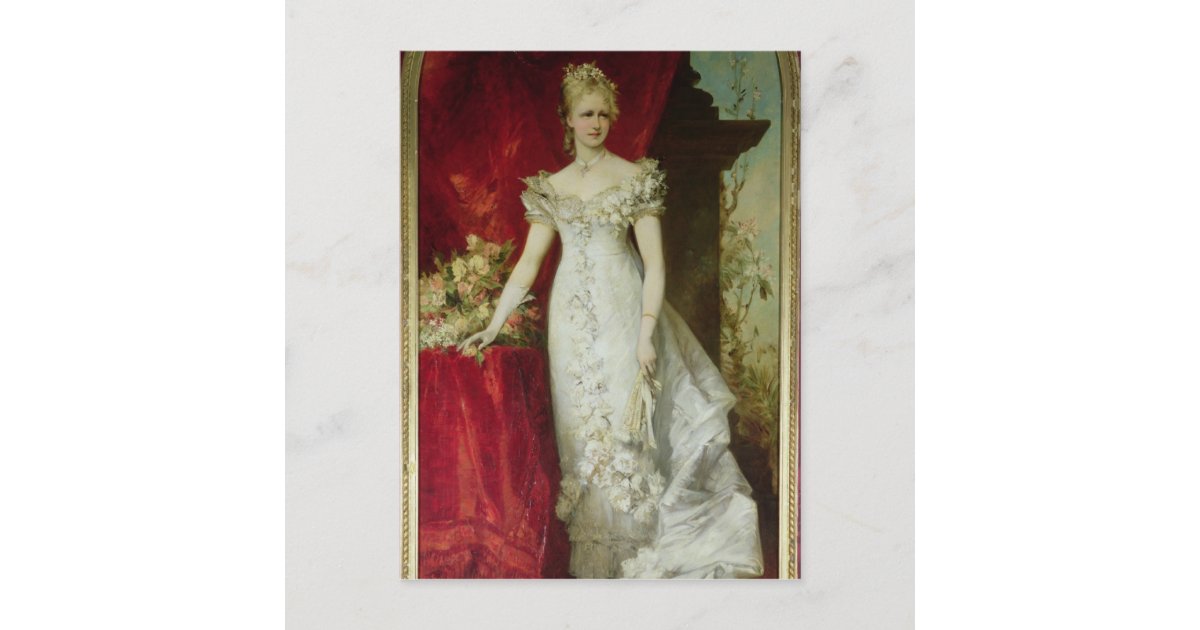 Crown Princess Stephanie of Belgium Postcard | Zazzle