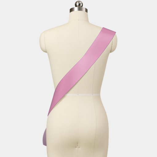 Crown princess year pageant | DIY COLOR | pink Sash | Zazzle