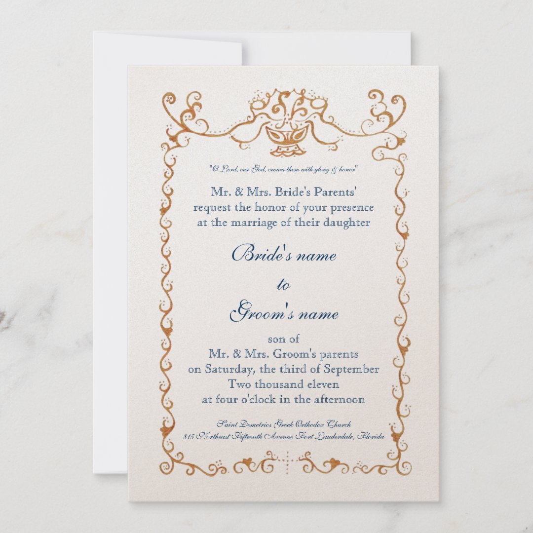 Crown Them Invitation | Zazzle