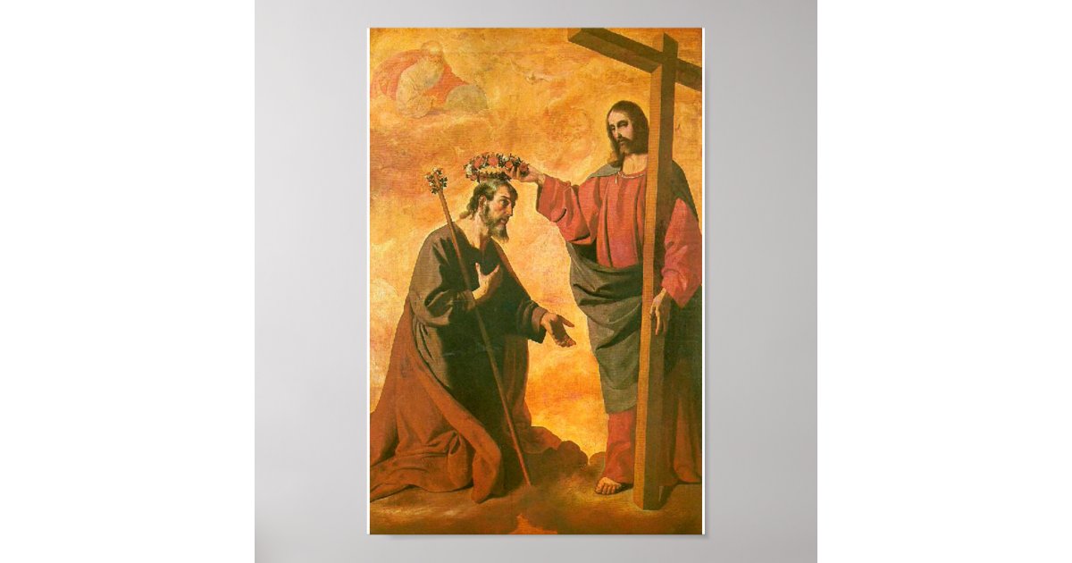 Crowning of St Joseph Poster | Zazzle