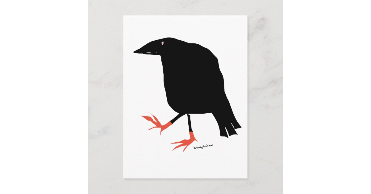 Crow's Feet Postcard | Zazzle