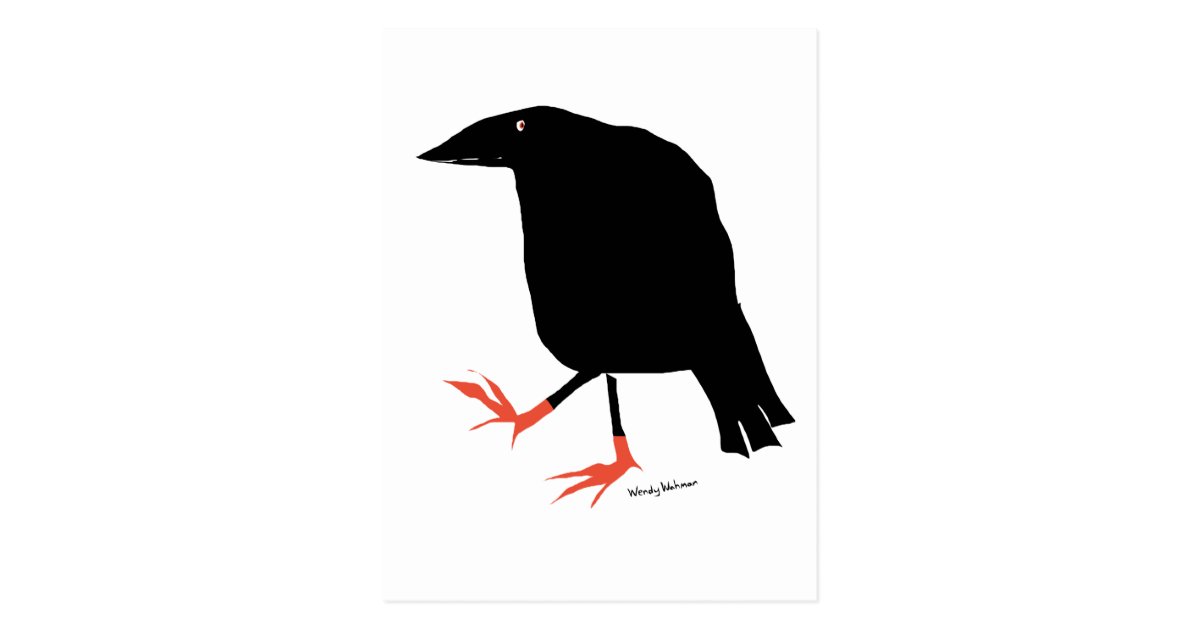 Crow's Feet Postcard | Zazzle.com