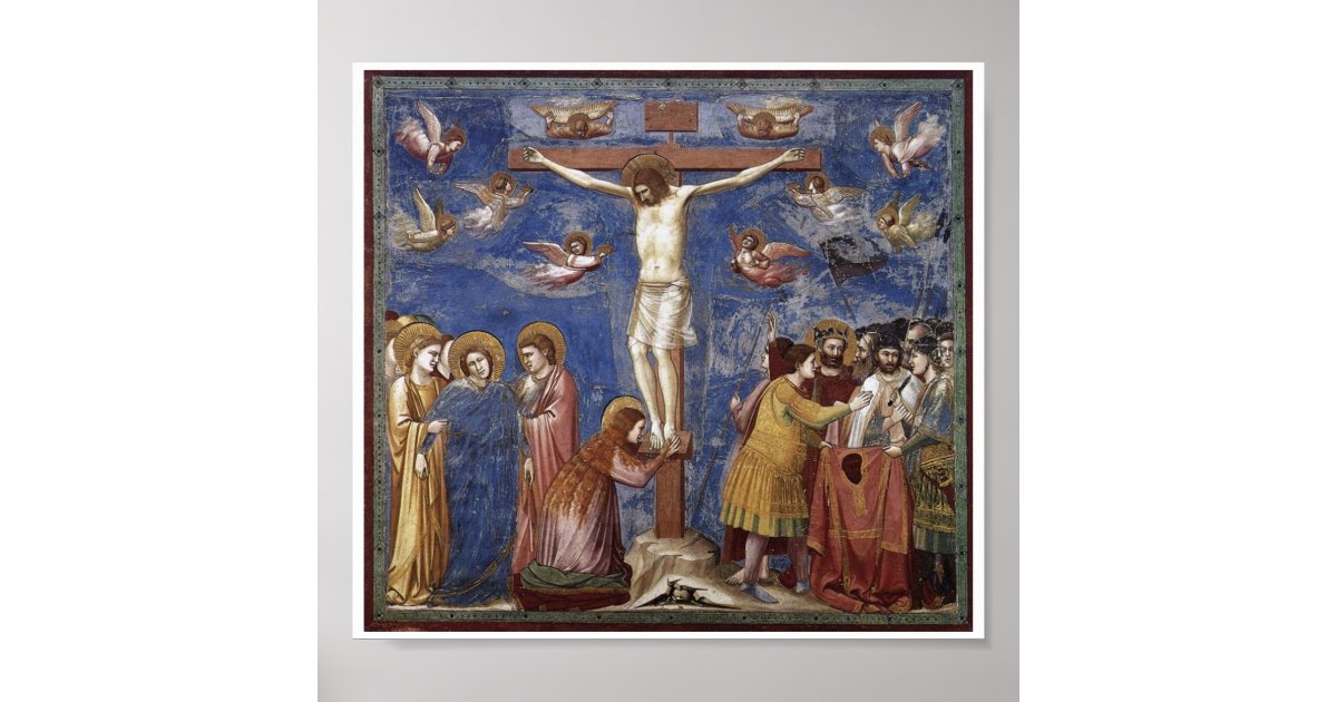 Crucifixion of Jesus Christ Art Poster | Zazzle