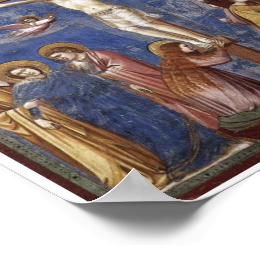 Crucifixion of Jesus Christ Art Poster | Zazzle