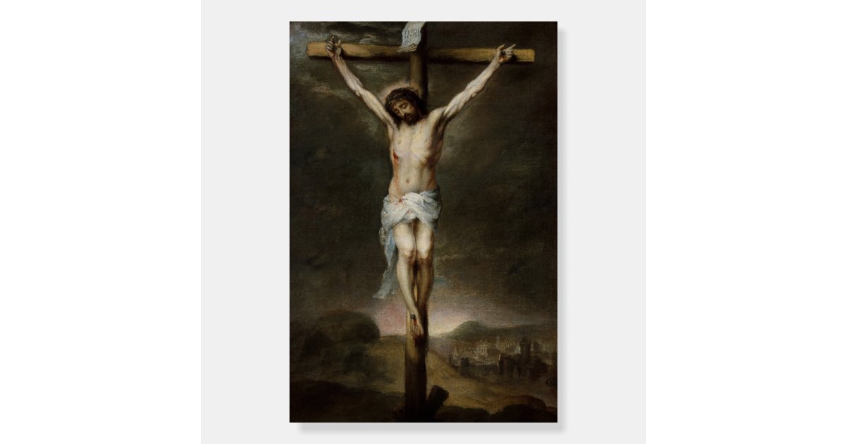 Crucifixion of Jesus Double Sided Foam Board | Zazzle