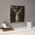 Crucifixion of Jesus Wall Clock | Zazzle