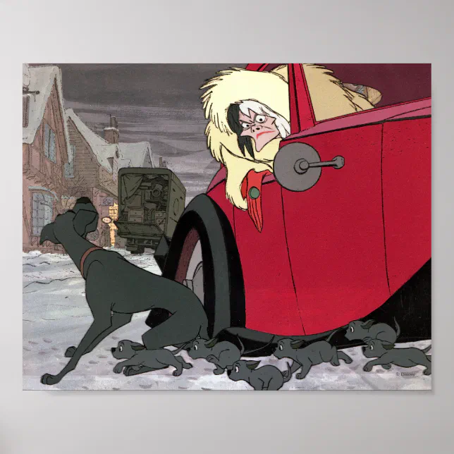 Cruella De Vil | Look Out!! Poster | Zazzle